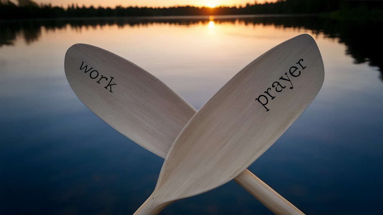 Two paddles… two words - The Sower