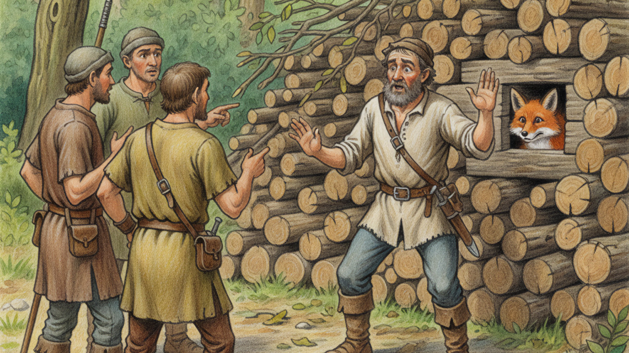 The Fable of the fox and the wood cutter - The Sower